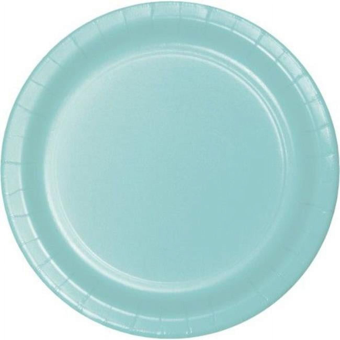 Sens 338417 Spa Blue Performa Luncheon Plate - 10 Count - Walmart.com