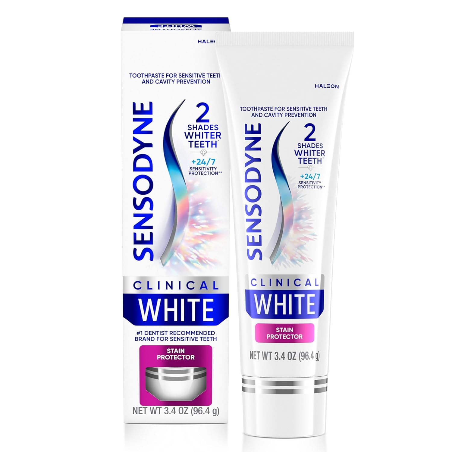 Sens Sensitive Teeth Whitening Toothpaste, Clinical White Formula ...