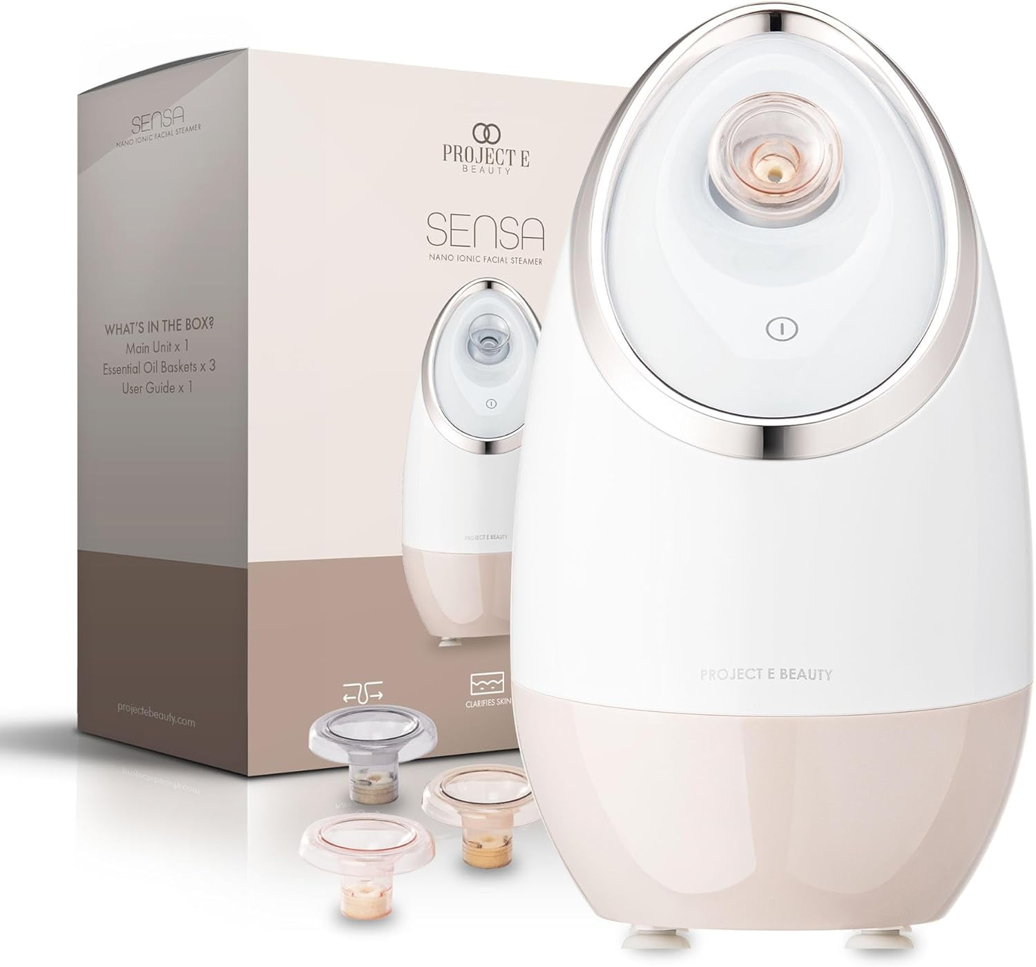 Sensa | Nano Ionic Facial Steamer by Project E Beauty | Deep Pore ...