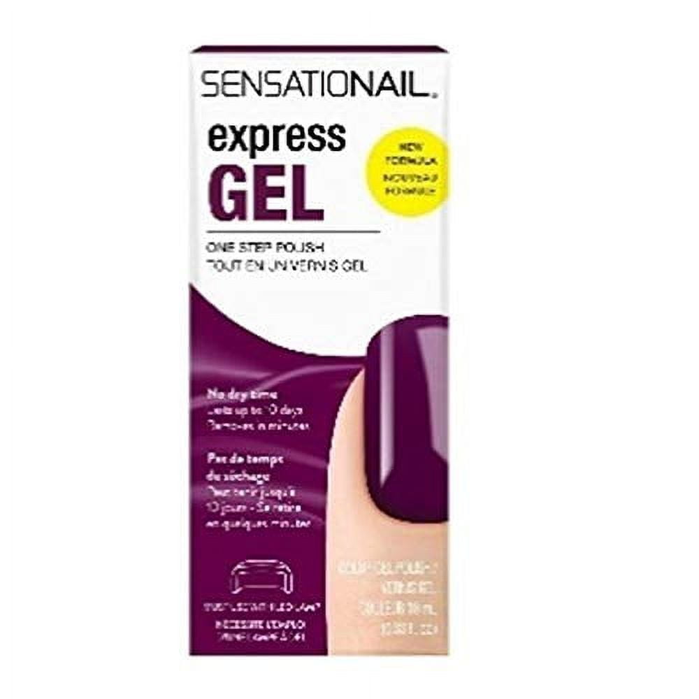 SensatioNail EXPRESS GEL One Step Polish, No Dry Time, Must Use LED ...
