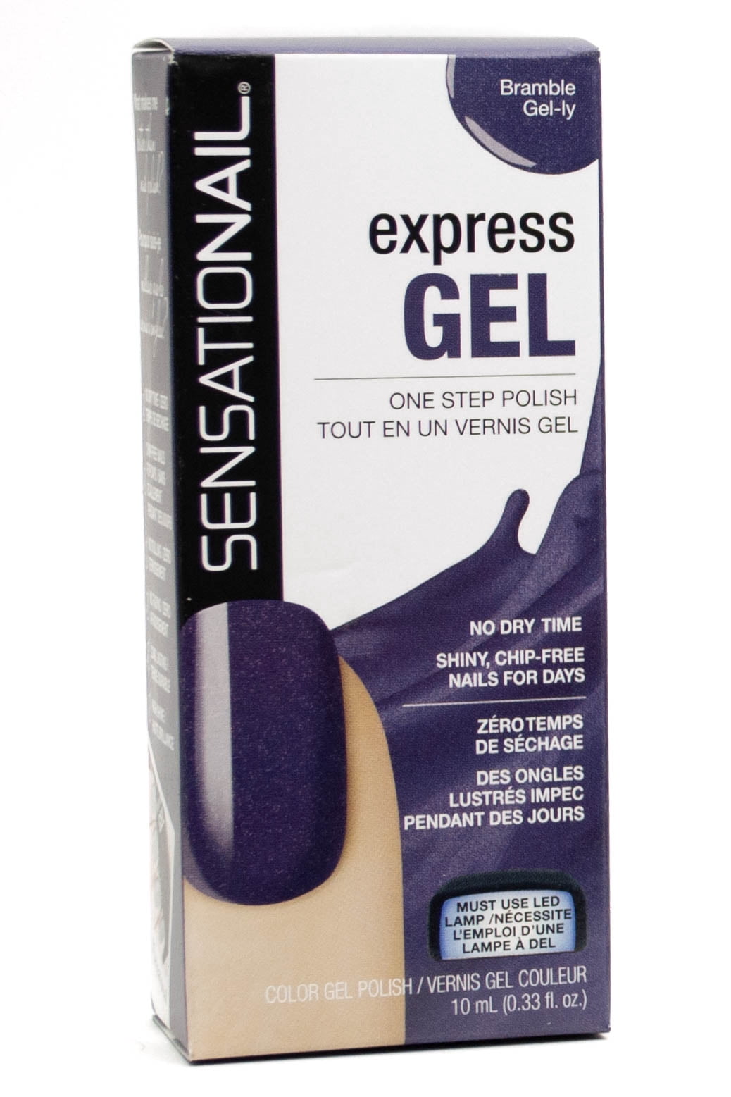 SensatioNail EXPRESS GEL One Step Polish, No Dry Time, Must Use LED ...