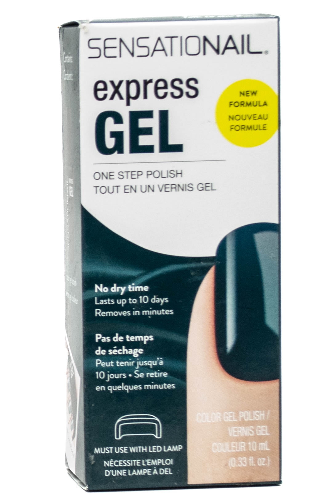 SensatioNail EXPRESS GEL One Step Polish, No Dry Time, Must Use LED ...