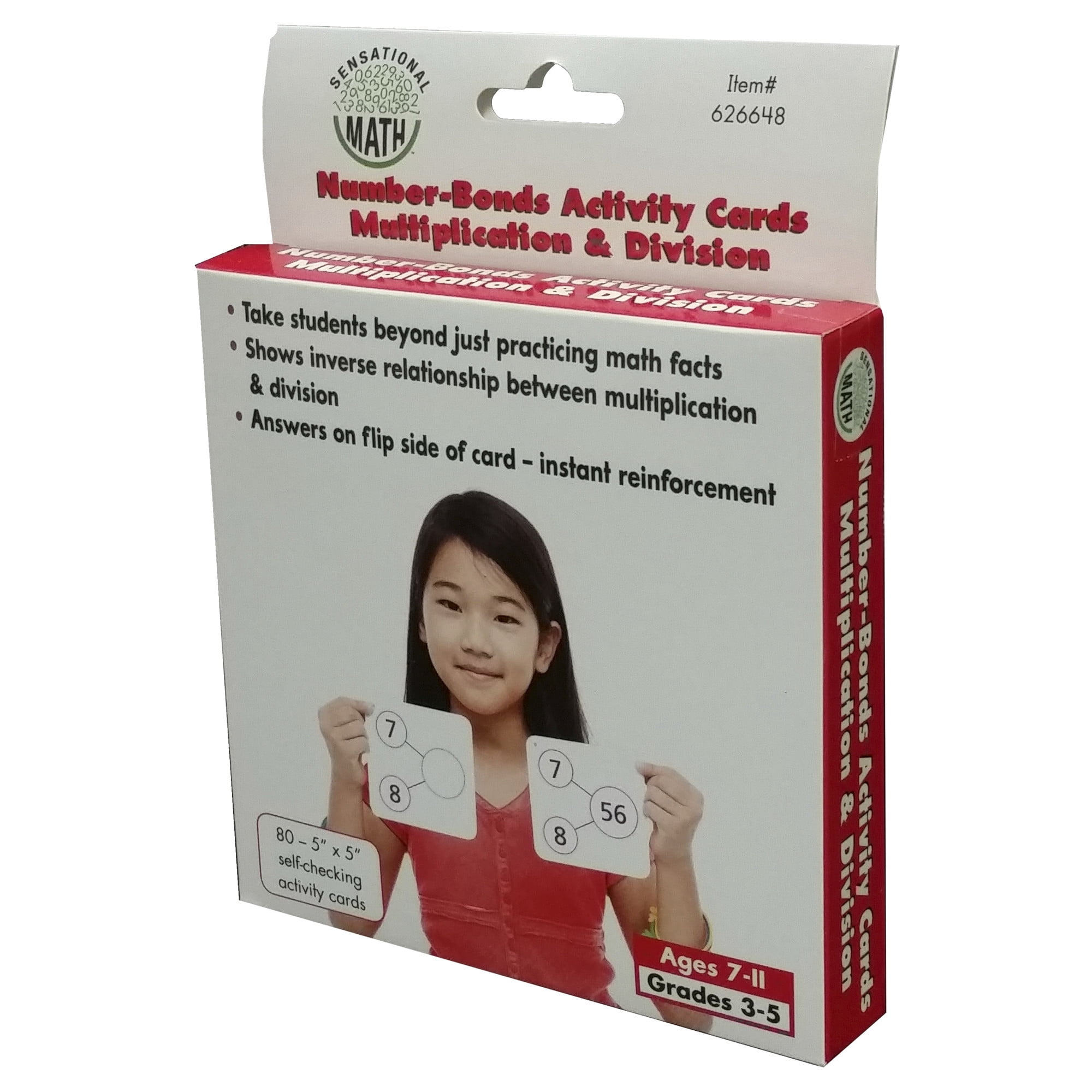 Number Bond Activity Cards - Walmart.com