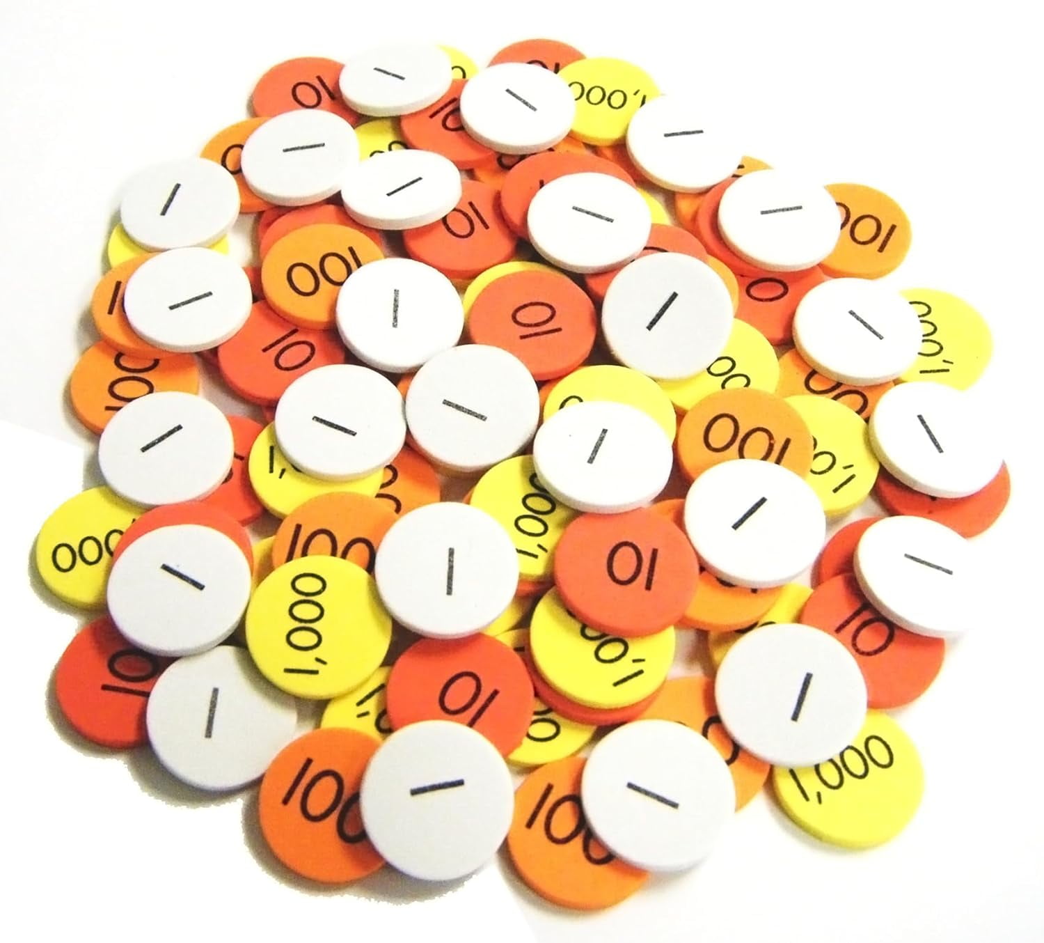 Sensational Math™ Small-Group Set of Place Value Discs - Walmart.com