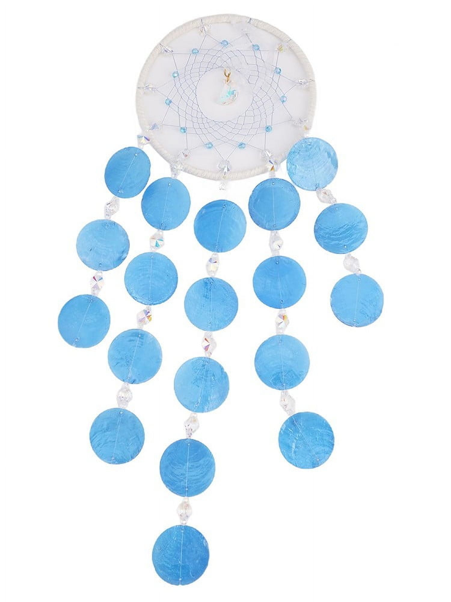 Sensational Soundscape Serene shell wind chimes adorned with For ...