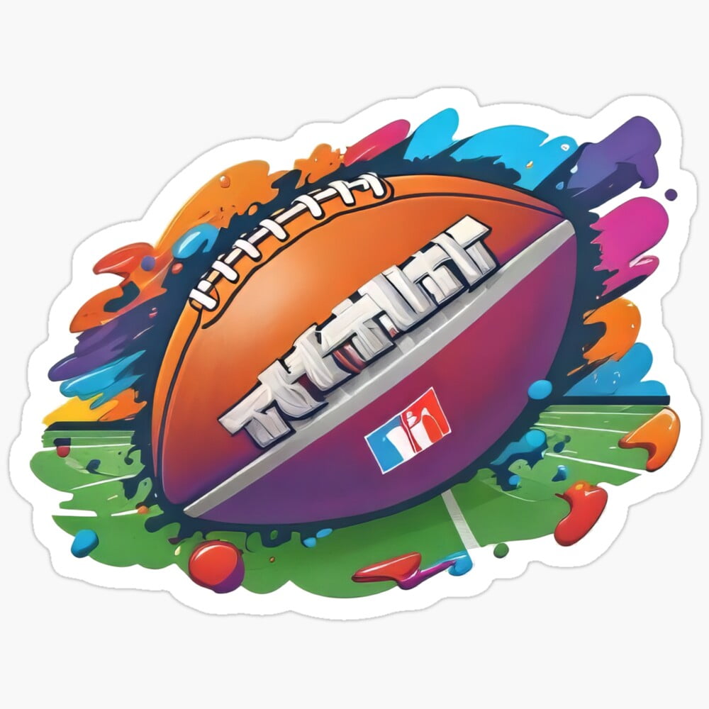 Sensational Touchdown (601) Sticker Baseball Sticker, Football Sticker ...
