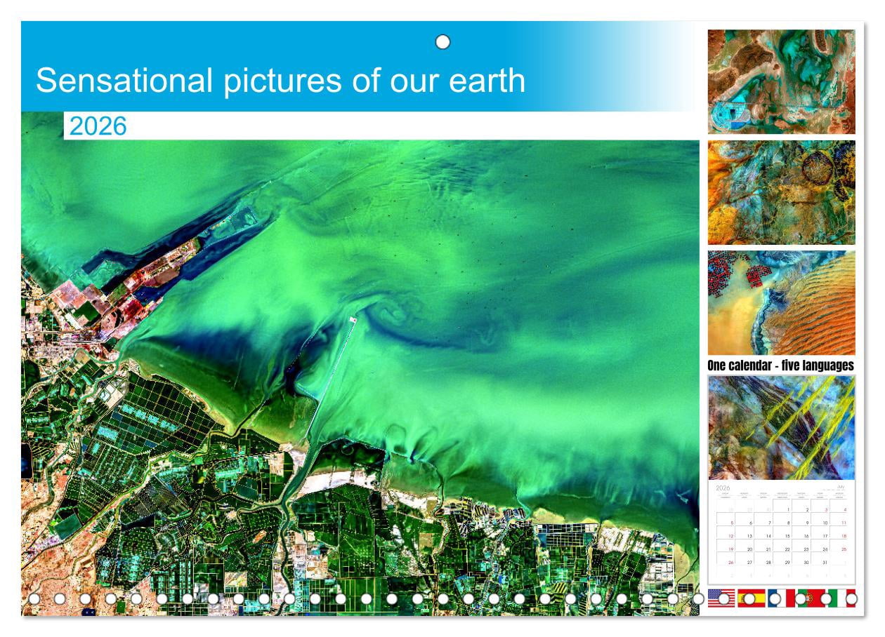 Sensational pictures of our earth (Monthly Wall Calendar 2026 16.5 x 23 ...
