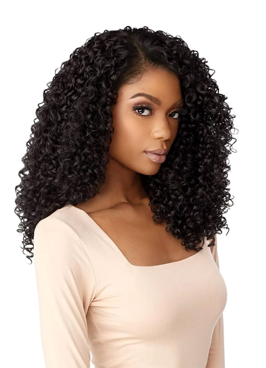 Sensationnel 13X6 Kinky Curly 18" Glueless Lace Wig Lace Wigs - Walmart.com