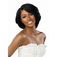 Foxy Silver, Synthetic Full Wig Helena, Medium Curly, 1B Color ...