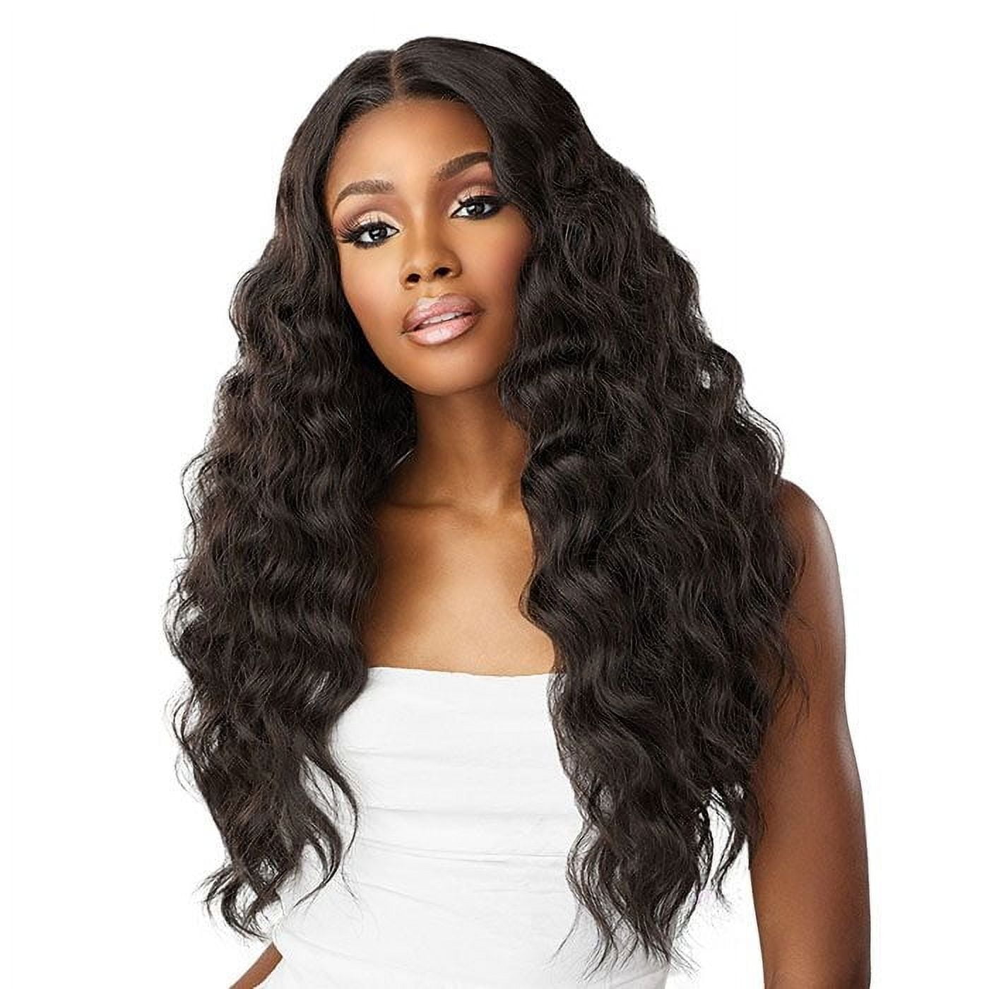 Sensationnel Human Hair Blend Butta HD Lace Front Wig - HOLLYWOOD WAVE ...