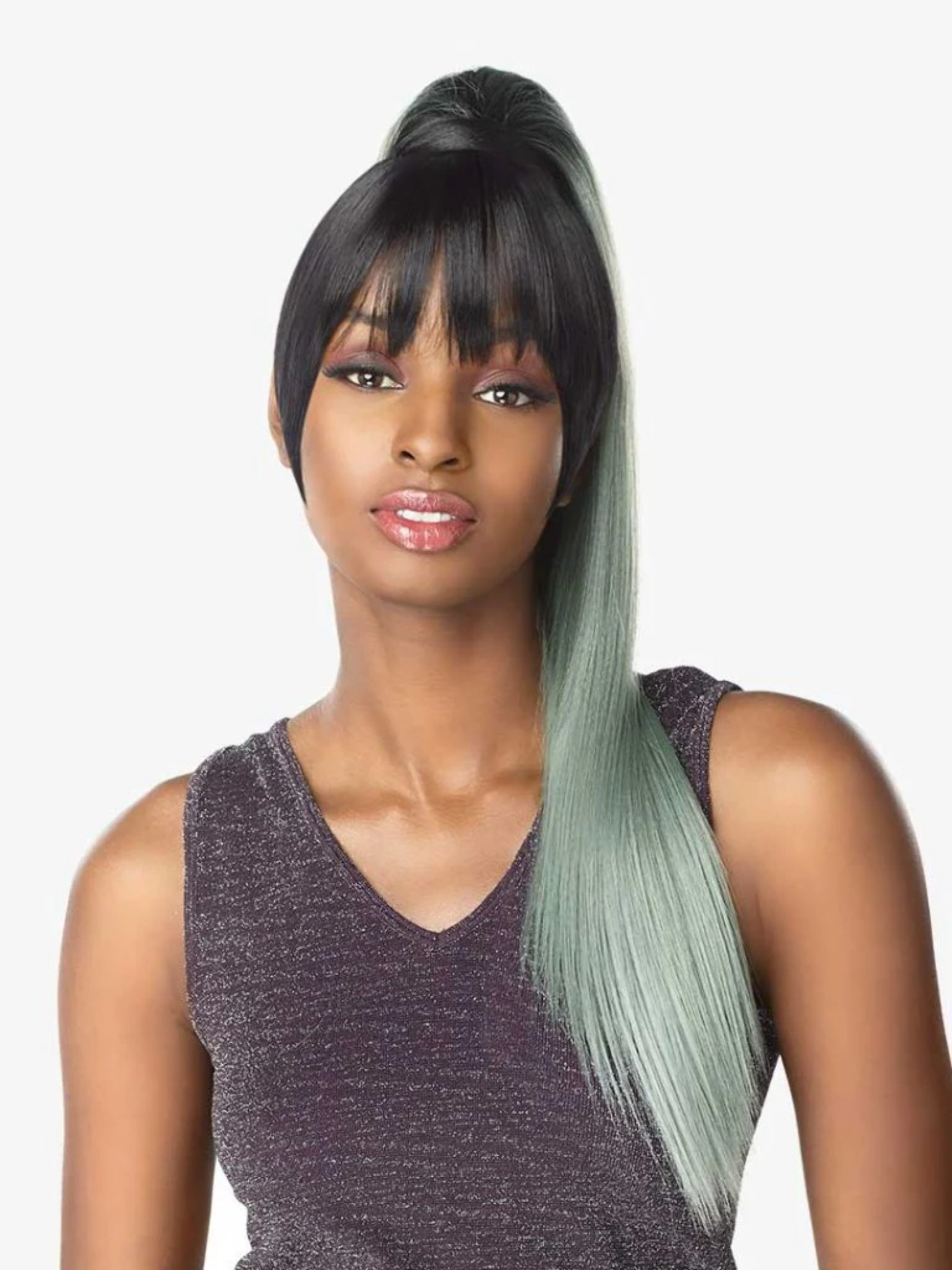 Sensationnel Instant Pony and Pony Bang Cami 24" - Walmart.com