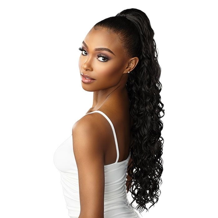 Sensationnel Lulu Pony Synthetic Ponytail - HARA (Color:2 Dark Brown ...