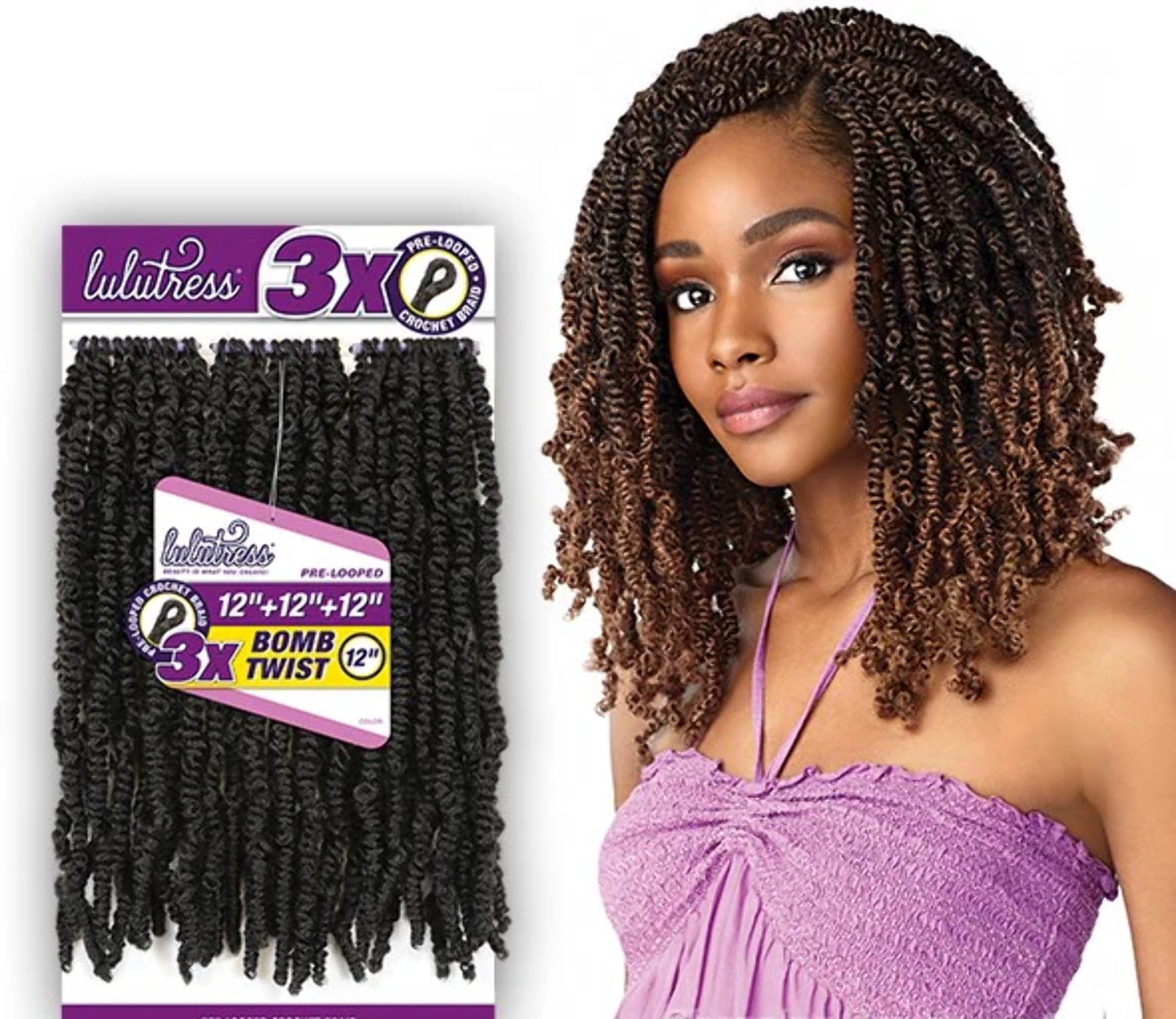 Sensationnel Lulutress 3x- Bomb Twist - Walmart.com