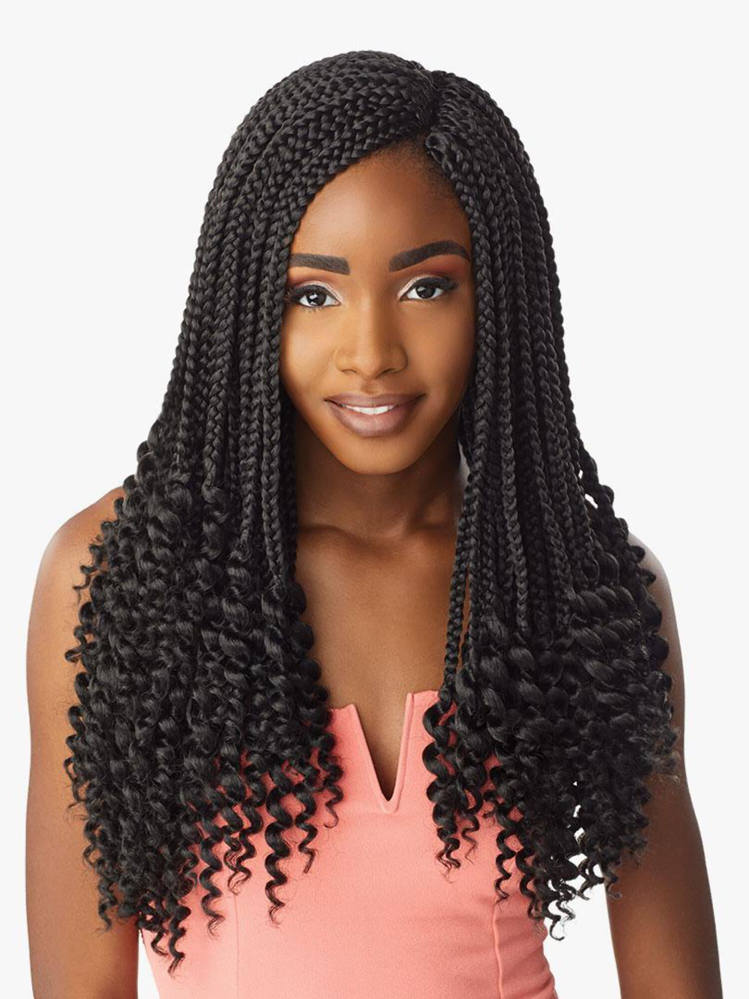 Sensationnel Lulutress Crochet Braid 3X Goddess Box Braid 18" - Walmart.com
