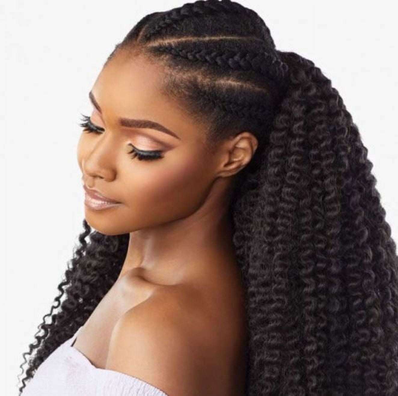 Sensationnel Lulutress Synthetic Braid - 3X DRIP CURL 20 (BG) - Walmart.com