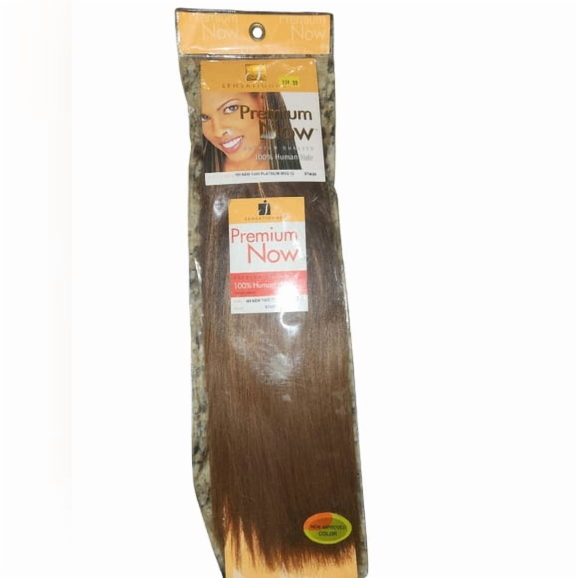 Sensationnel Premium Now New Yaki Platinum Hair Extension 12" Color ST4 ...