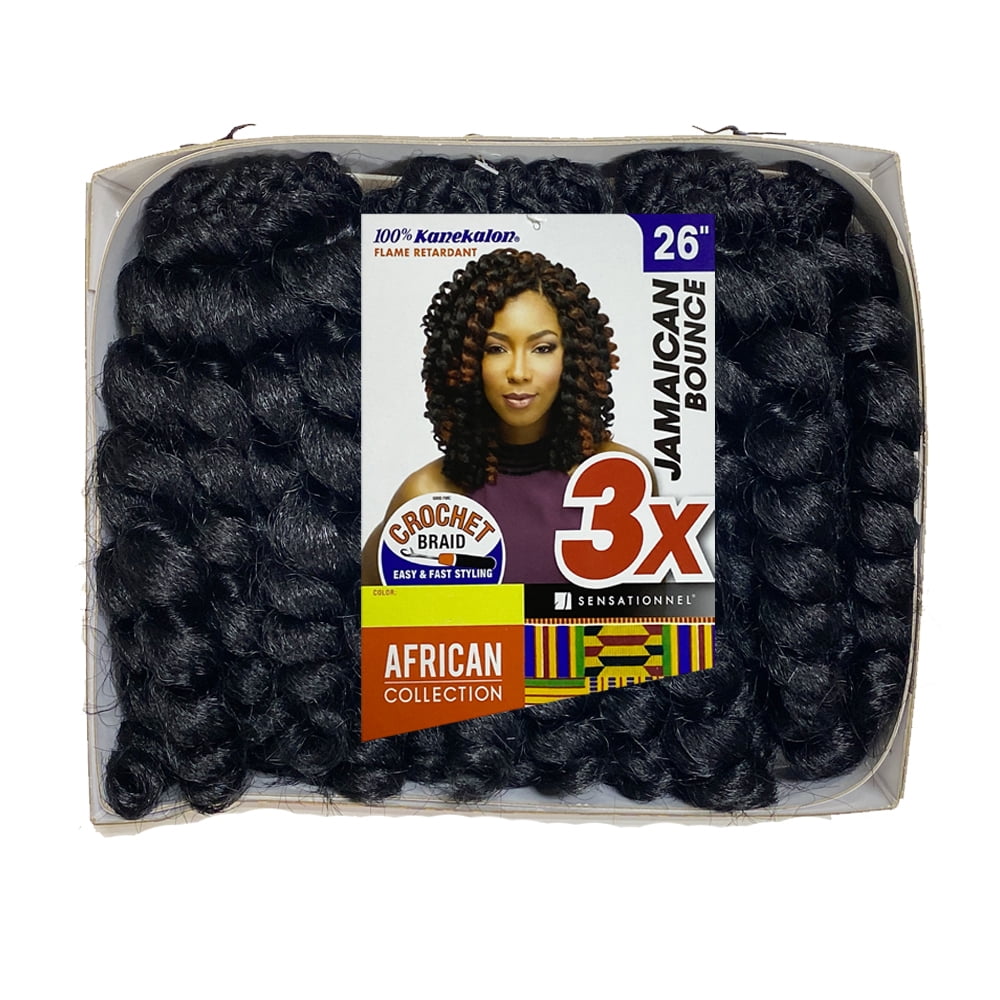 Sensationnel Synthetic Hair Crochet Braid Loop 3x jamaican bounce 26 ...