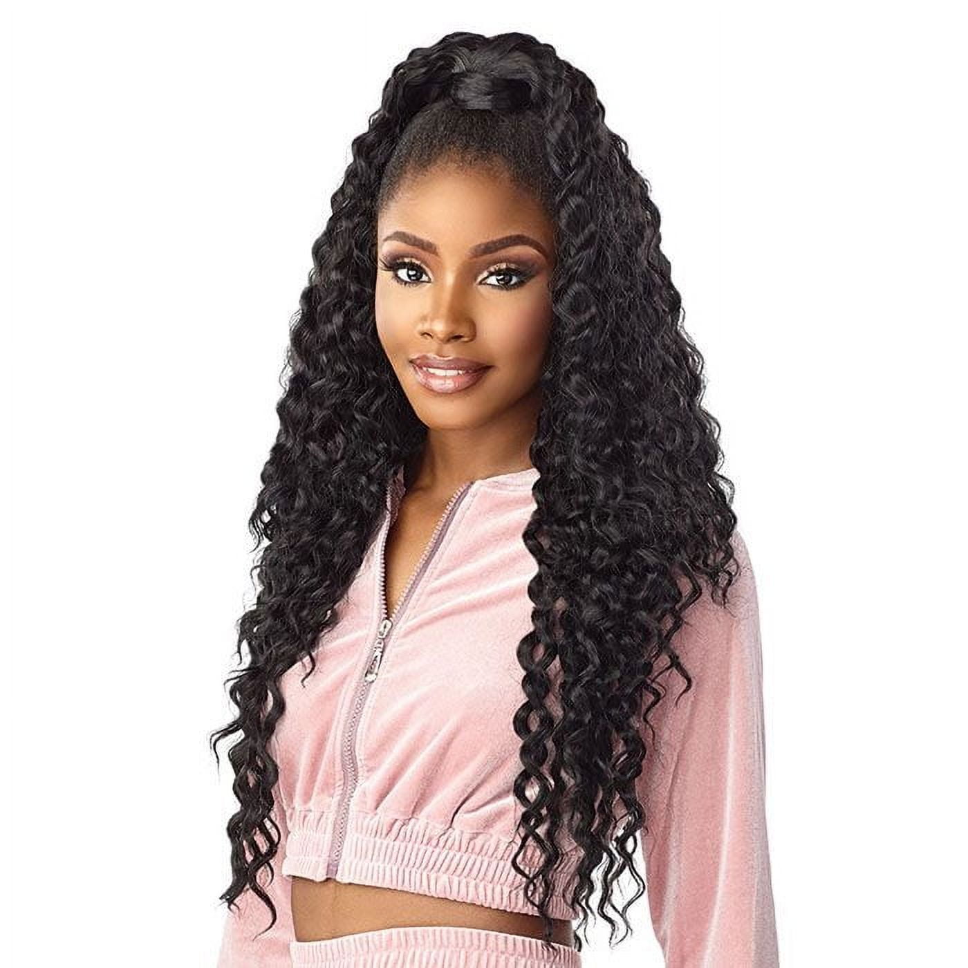 Sensationnel Half Wig N Pony Wrap Instant Up N Down UD 12 (1) - Walmart.com