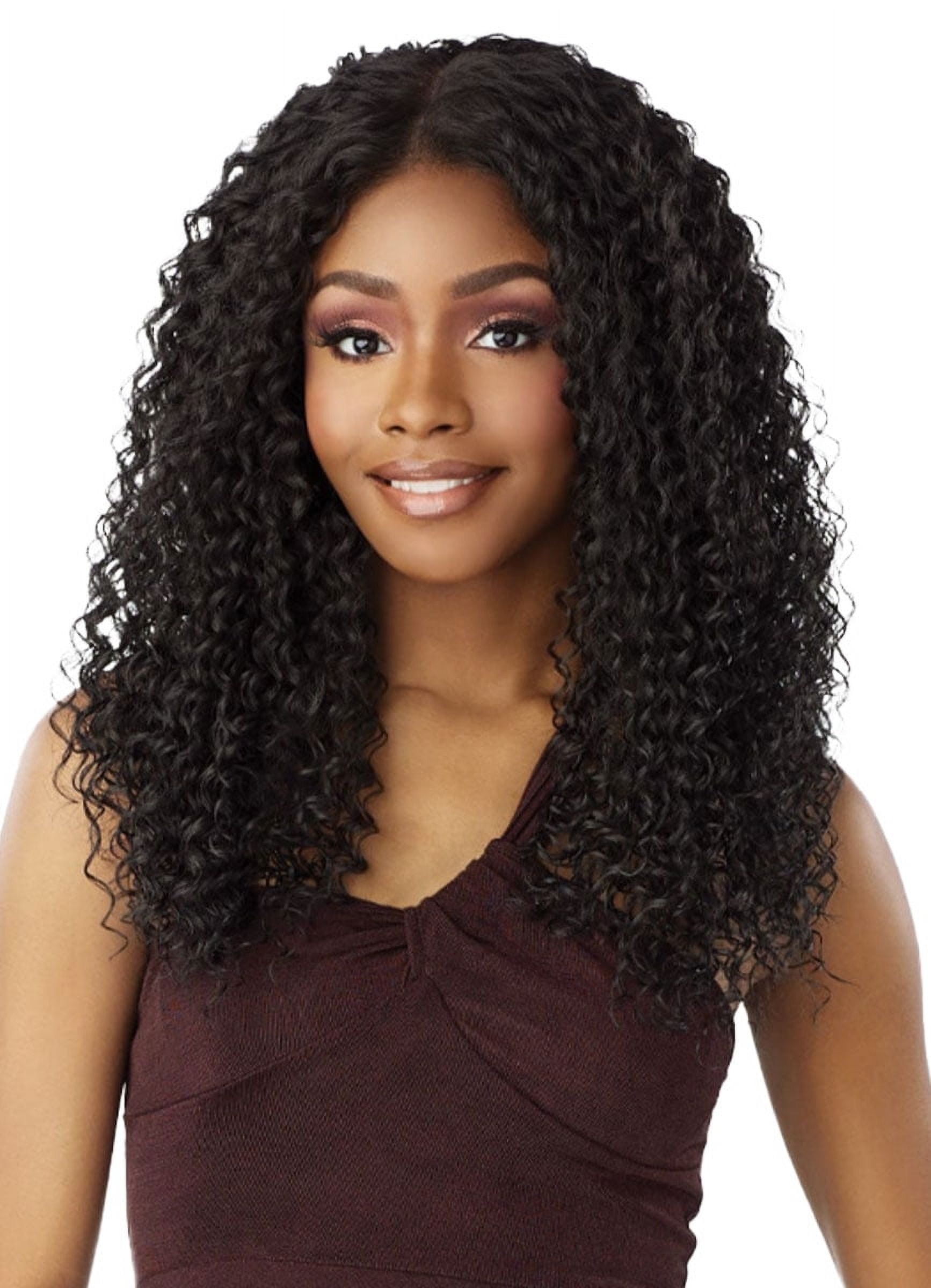 Sensationnel What Lace? Hairline Illusion Human Hair Blend 20" Wig ...