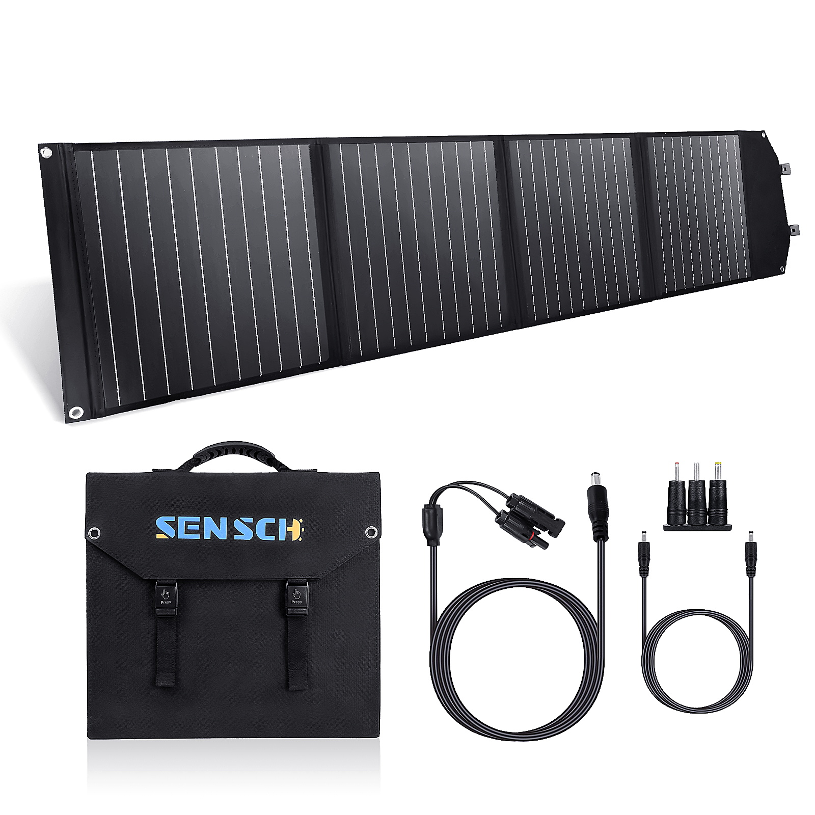 Nature Power (42022) 22-Watt Amorphous Solar Panel Charging Kit with 8 ...