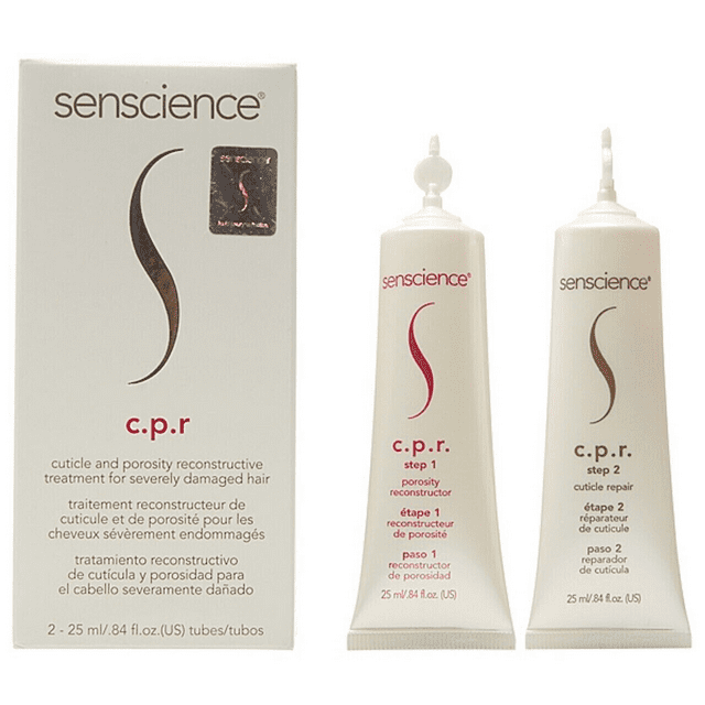 Senscience Cpr Cuticle Porosity Reconstructor, 2 X 25ml, Keratin & Silk ...