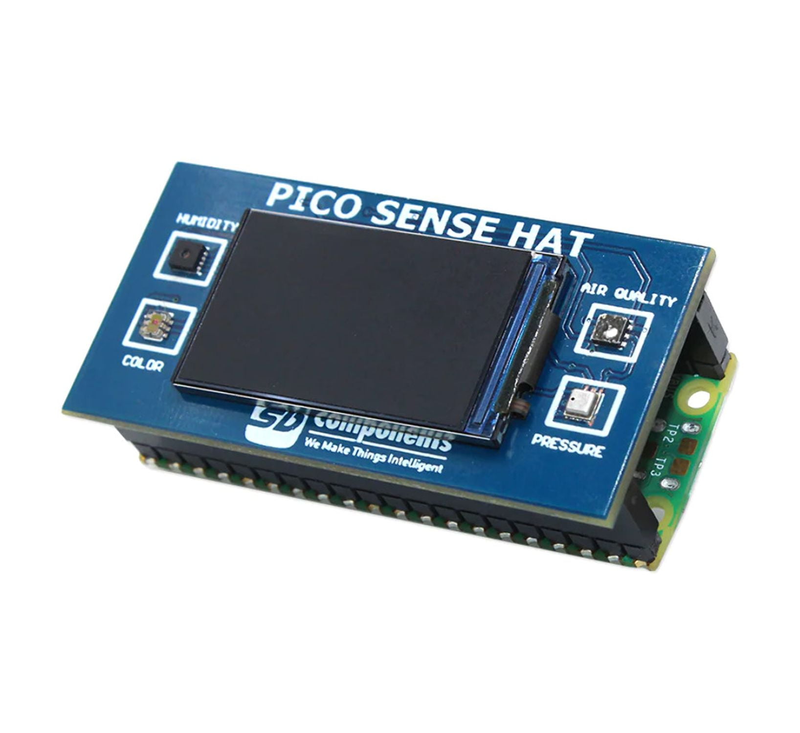 Sense HAT For Pico with Pico 2 Header combo - Walmart.com