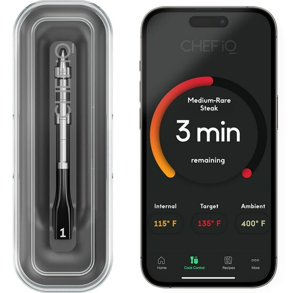 Sense Smart Wireless Meat Thermometer with Ultra-Thin Probe, Unlimited ...