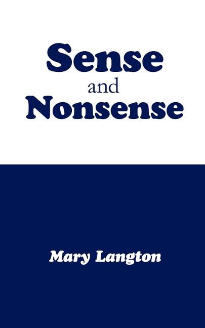 Sense and Nonsense - Walmart.com