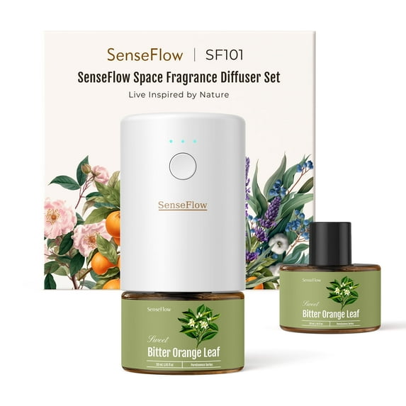 SenseFlow Space Fragrance Diffuser SF101 - Adjustable Natural Atomizer ...