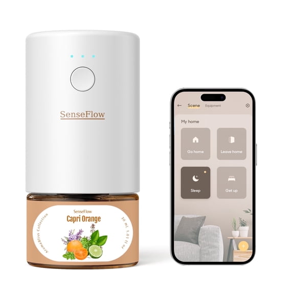 SenseFlow Smart Wi-Fi Space Fragrance Diffuser SF101S – Adjustable ...