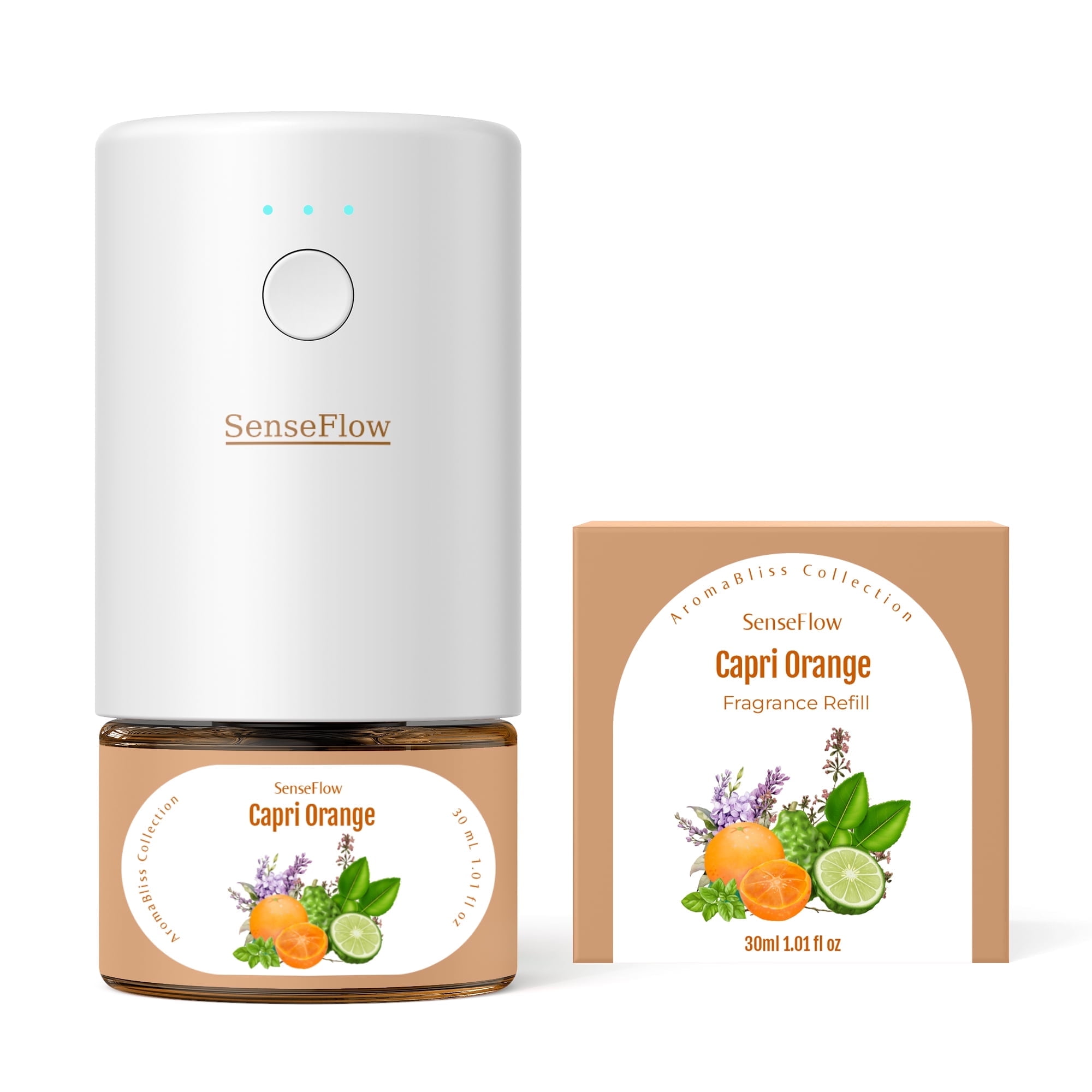 SenseFlow Space Fragrance Diffuser SF101 - Adjustable Natural Atomizer ...