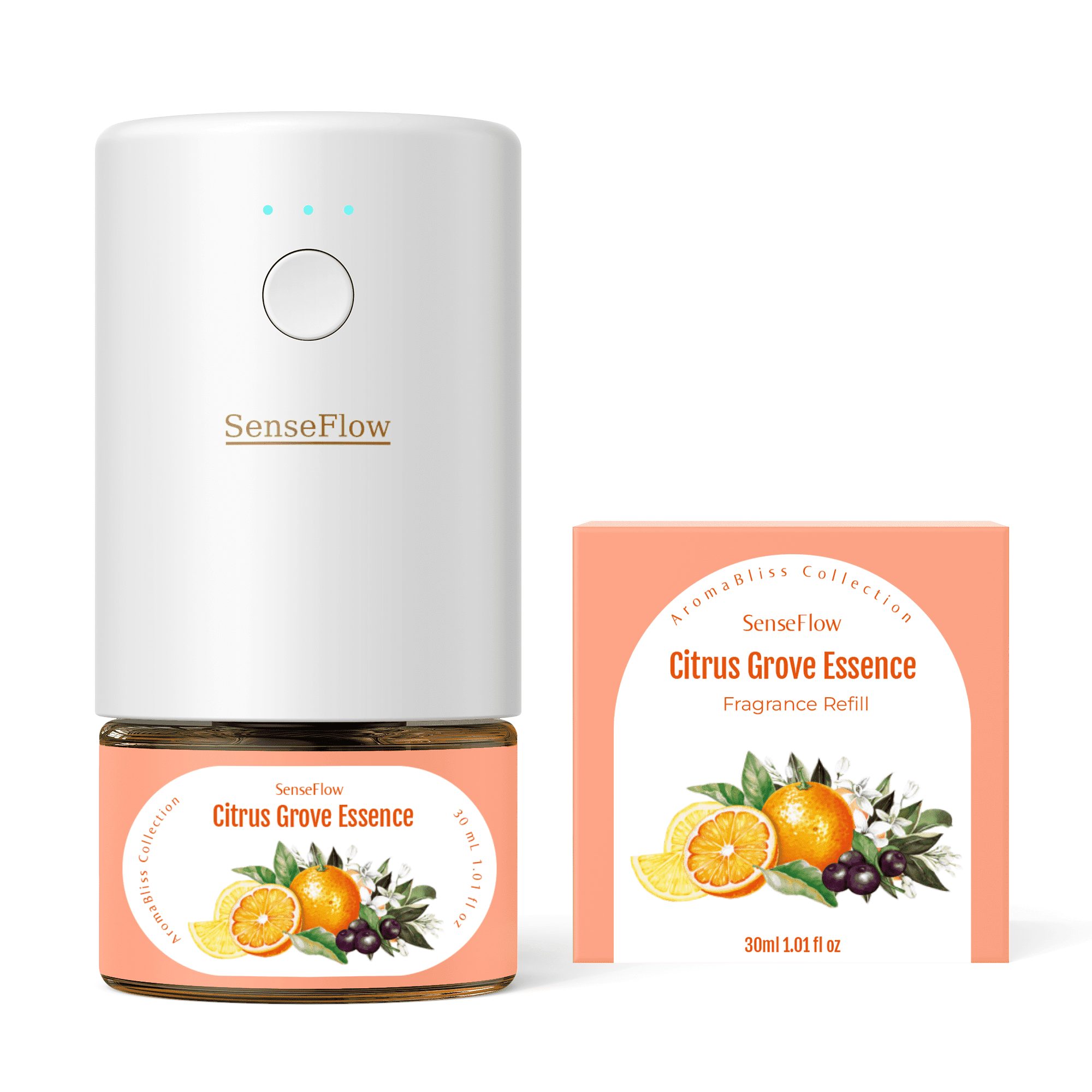 SenseFlow Space Fragrance Diffuser SF101 - Adjustable Natural Atomizer ...