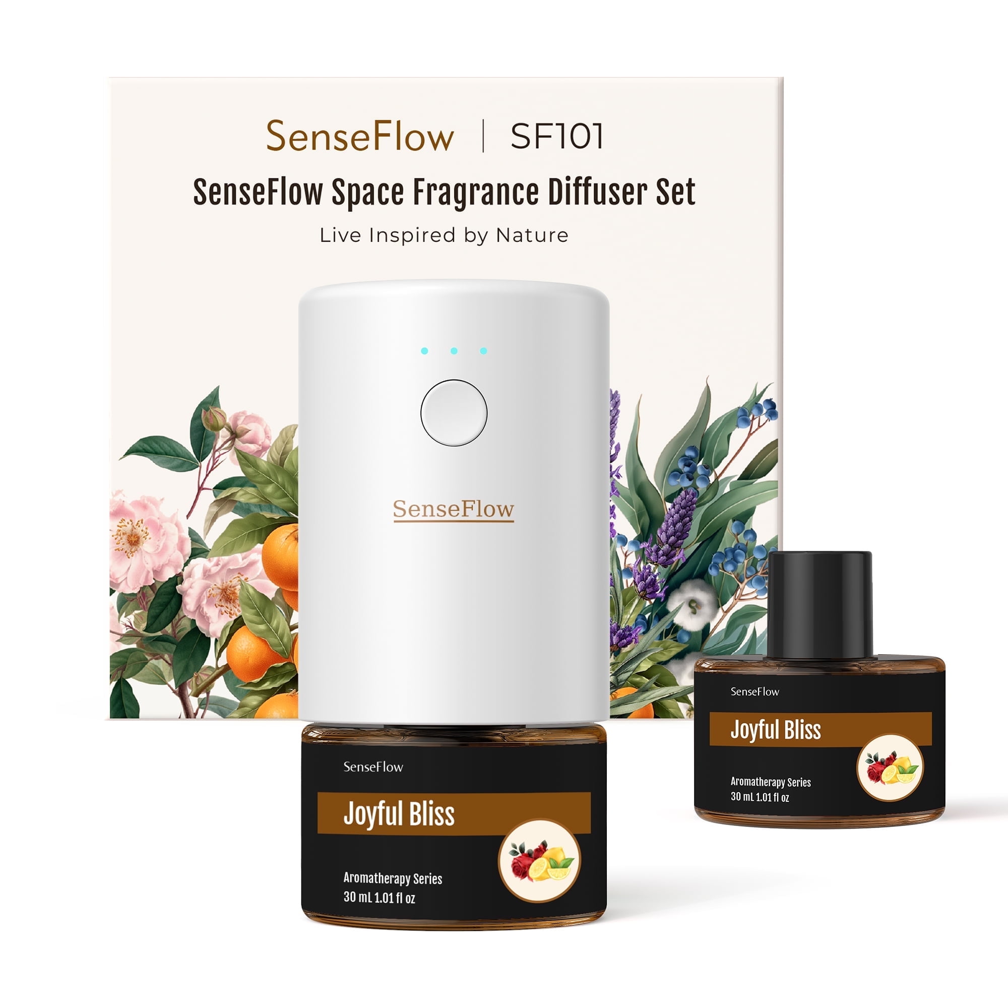 SenseFlow Space Fragrance Diffuser SF101 - Adjustable Natural Atomizer ...