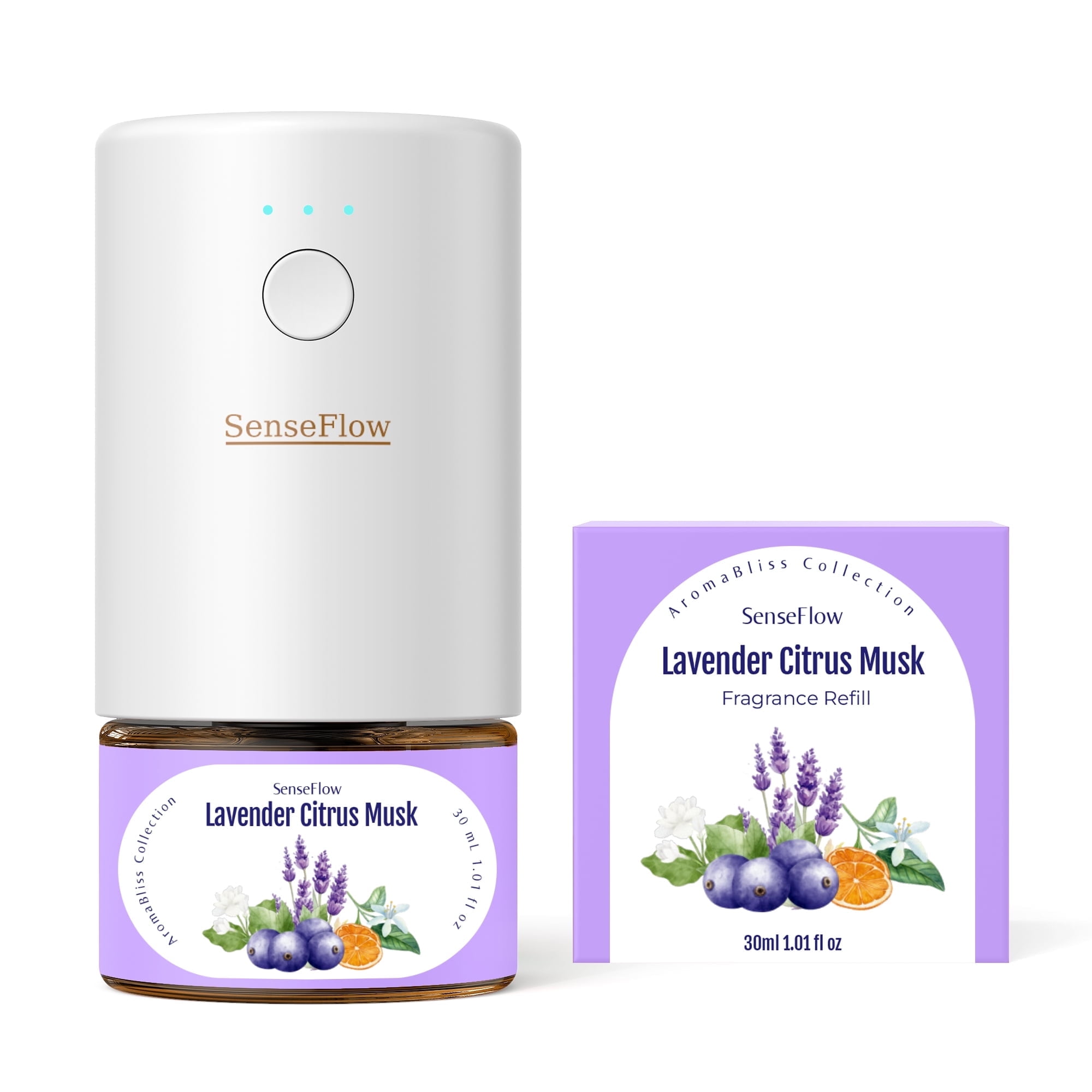 SenseFlow Space Fragrance Diffuser SF101 - Adjustable Natural Atomizer ...