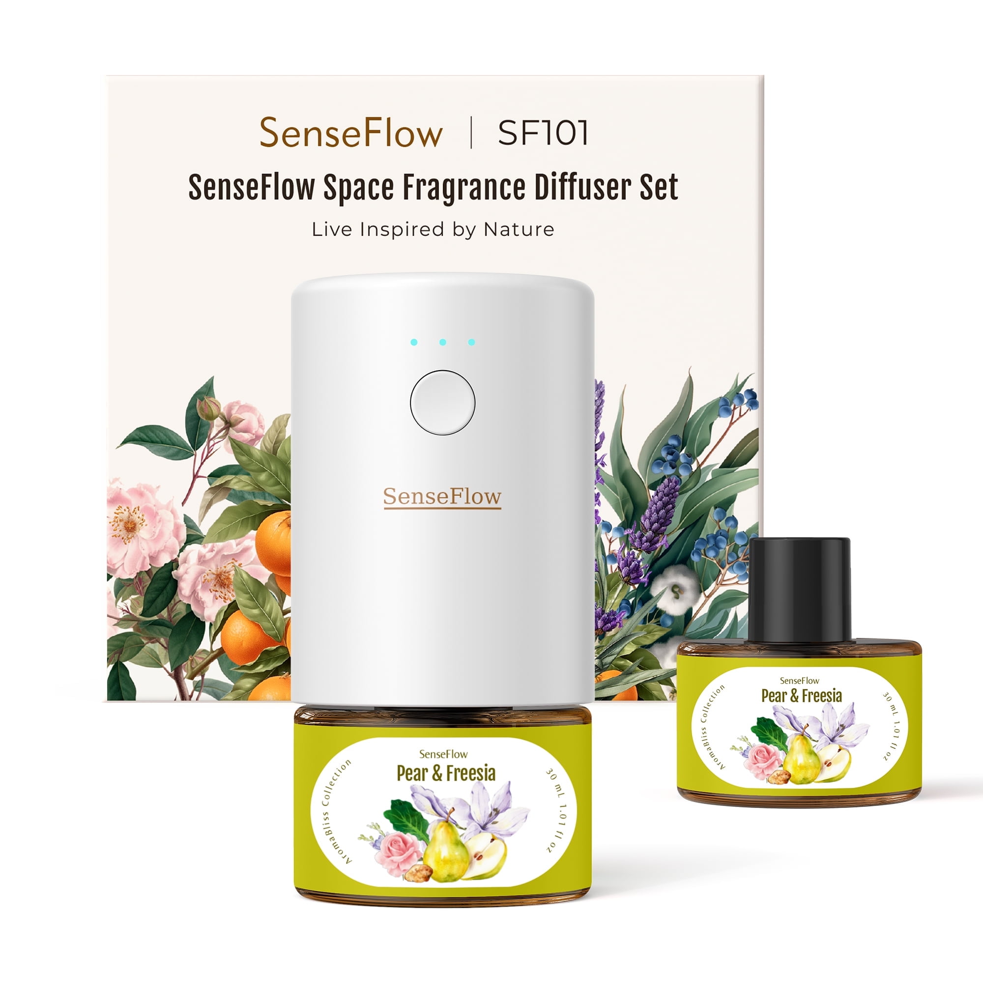 SenseFlow Space Fragrance Diffuser SF101 - Adjustable Natural Atomizer ...