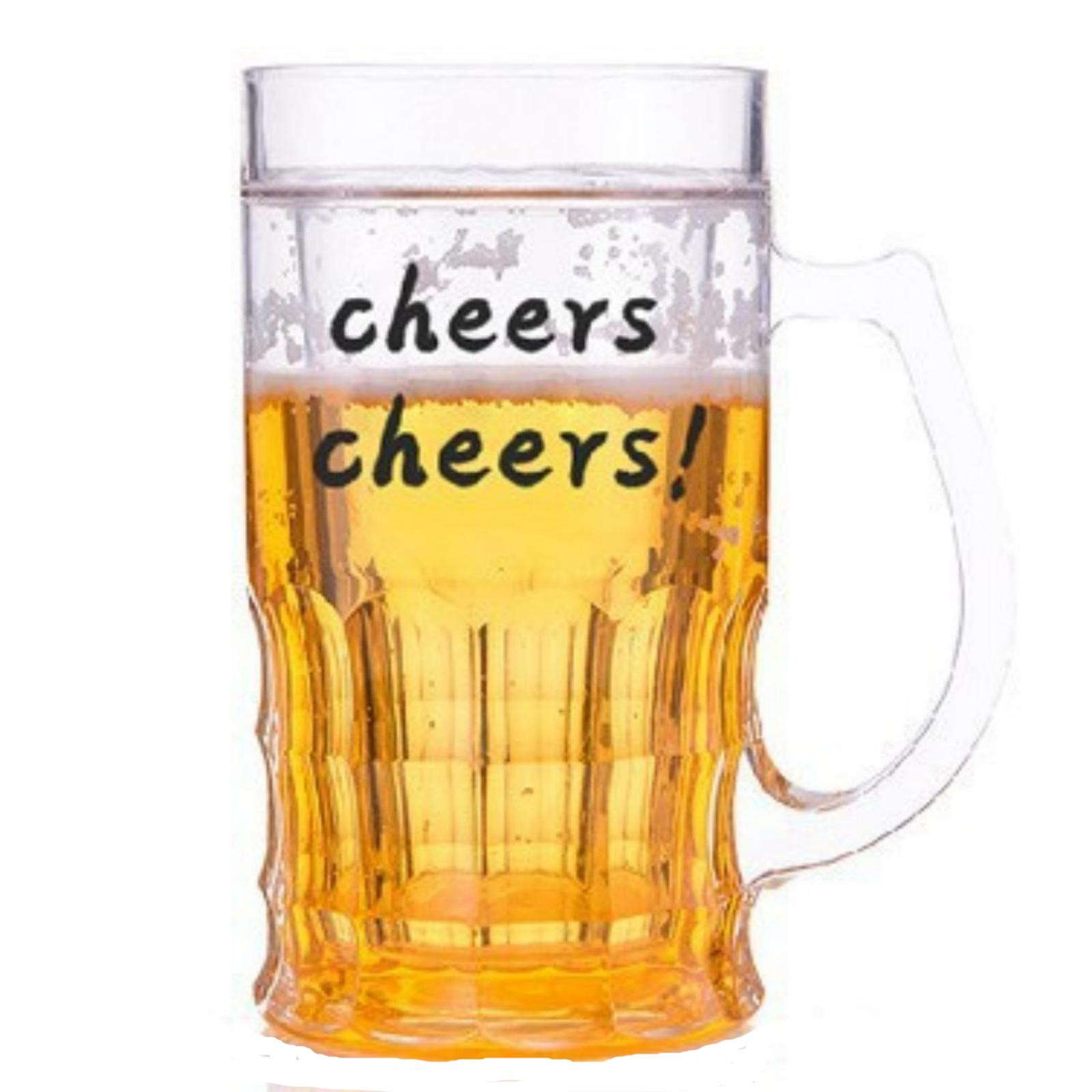 Senses Glasses Mug 400ml Double Layer Funny Double Mug With Mezzanine ...