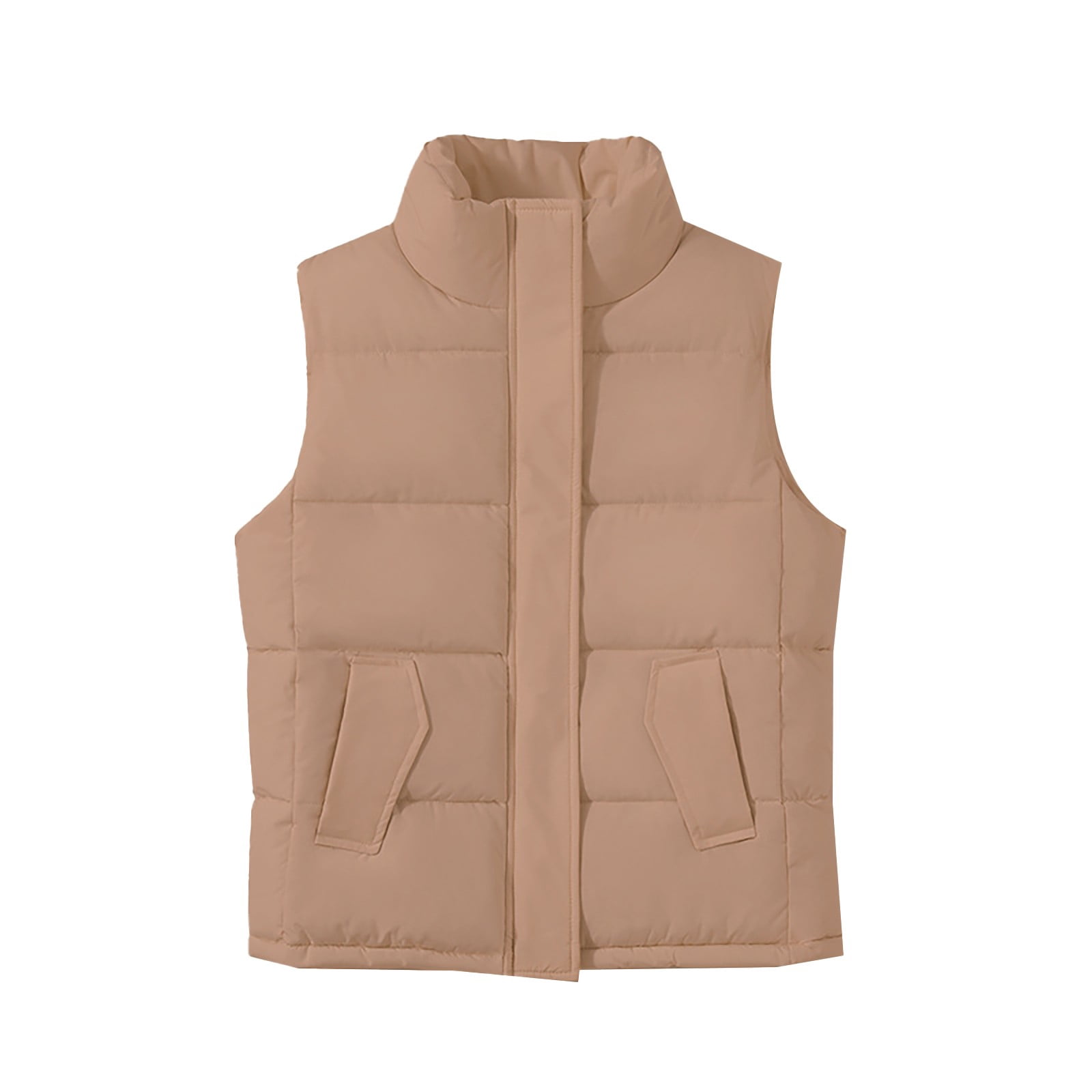 Sensestyle Puffer Vest, 2025 New Waistcoat Women's Models Jacket Loose ...