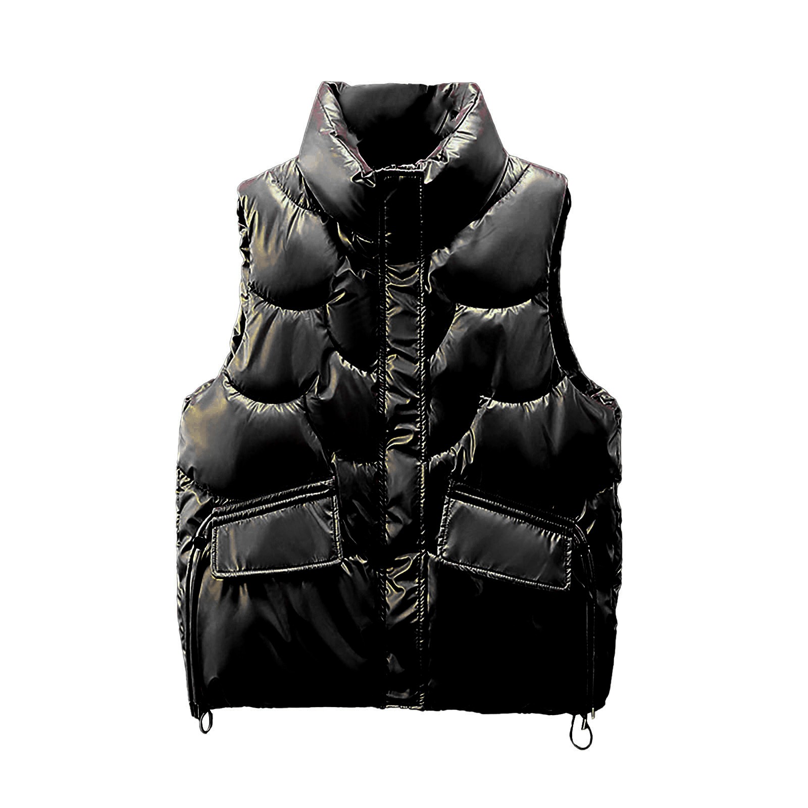 Sensestyle Puffer Vest, The New down Cotton Waistcoat Female Short ...