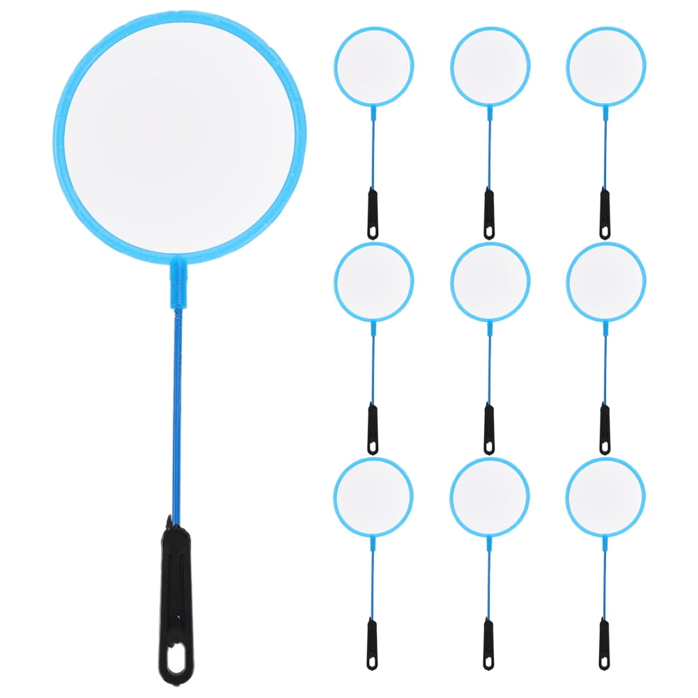 10PCS Kids Fish Tank Net Plastic Butterfly Net for Small Aquarium Betta ...