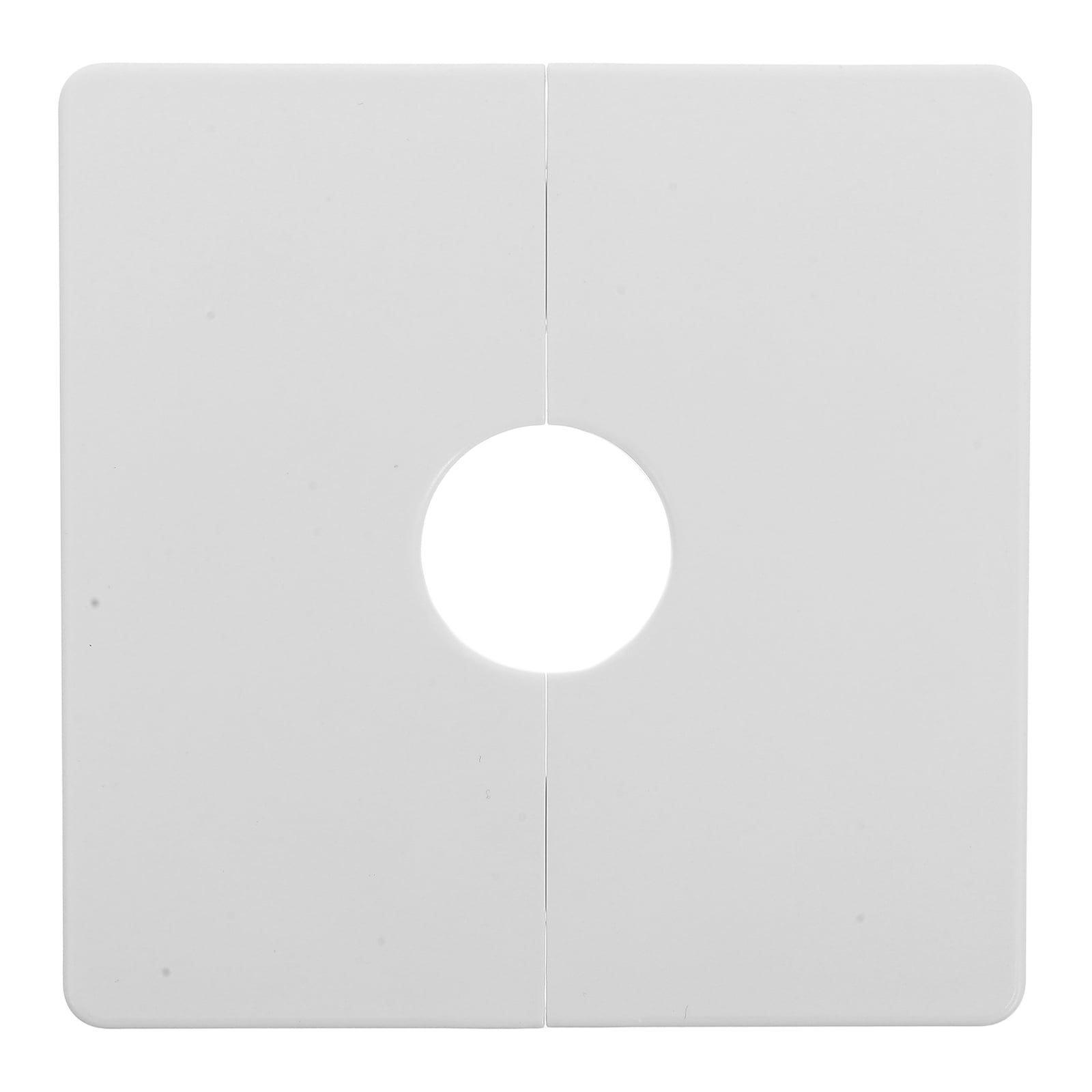 Senseth Pipe Access Hole in Wall Cover Plate Toilet Coverings White ...