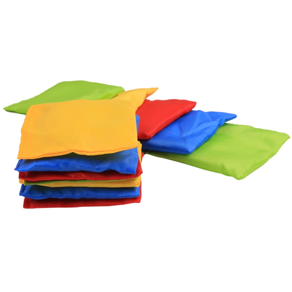 Sensethe 12Pcs Bean Bag Toss Game Bean Bag Fun Sports Game Corn Hole ...