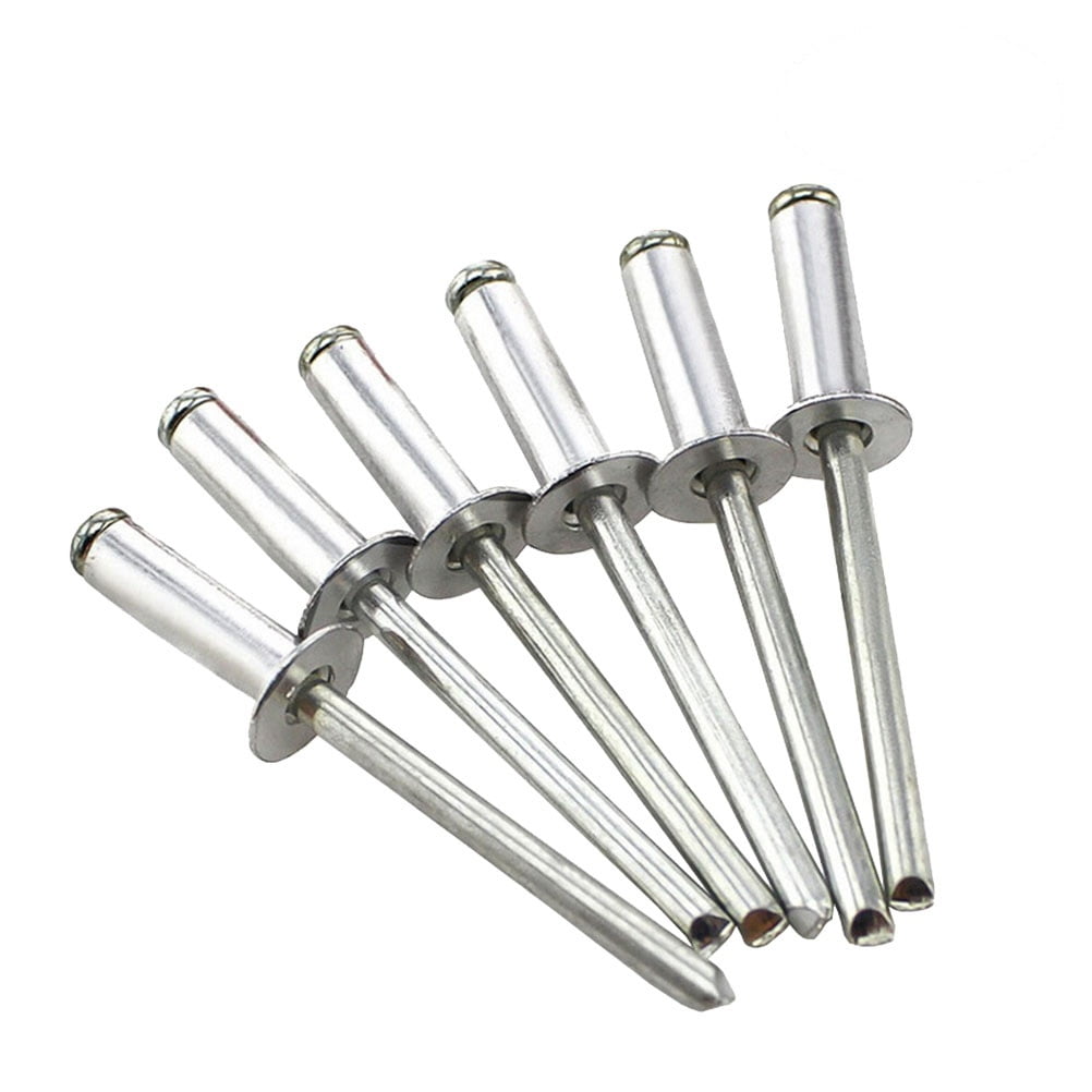 Sensethe 20 Pcs 4 x 13 mm Rivets Stainless Steel Rivet Set Riveter Tool ...