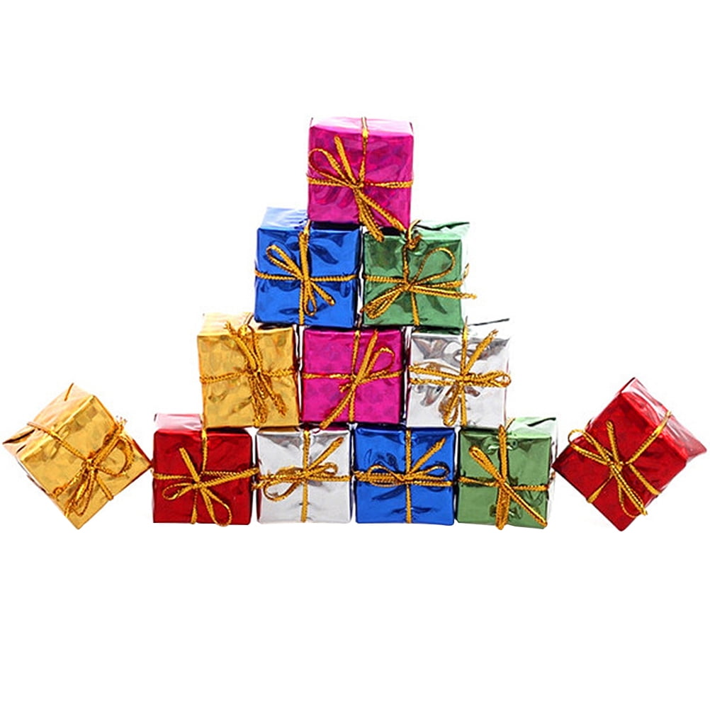 Sensethe 72 Foil Christmas Gift Boxes for Tree & Party - Walmart.com