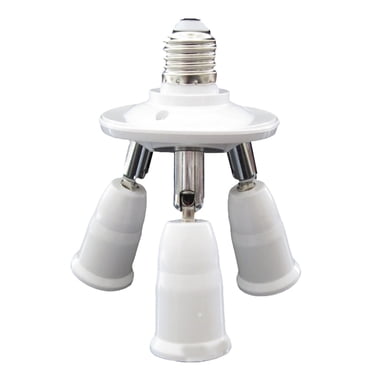 Smart WiFi Light Bulb Socket Adapter, Wireless Remote Control Lamp ...