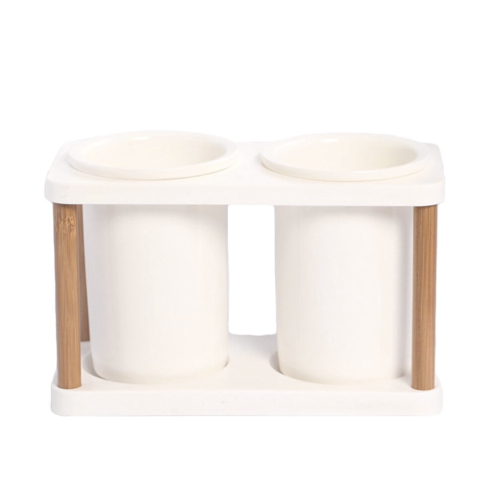 Sensethe Kitchen Utensil Set Fork Spoon Holder Ceramic Utensil Holder ...