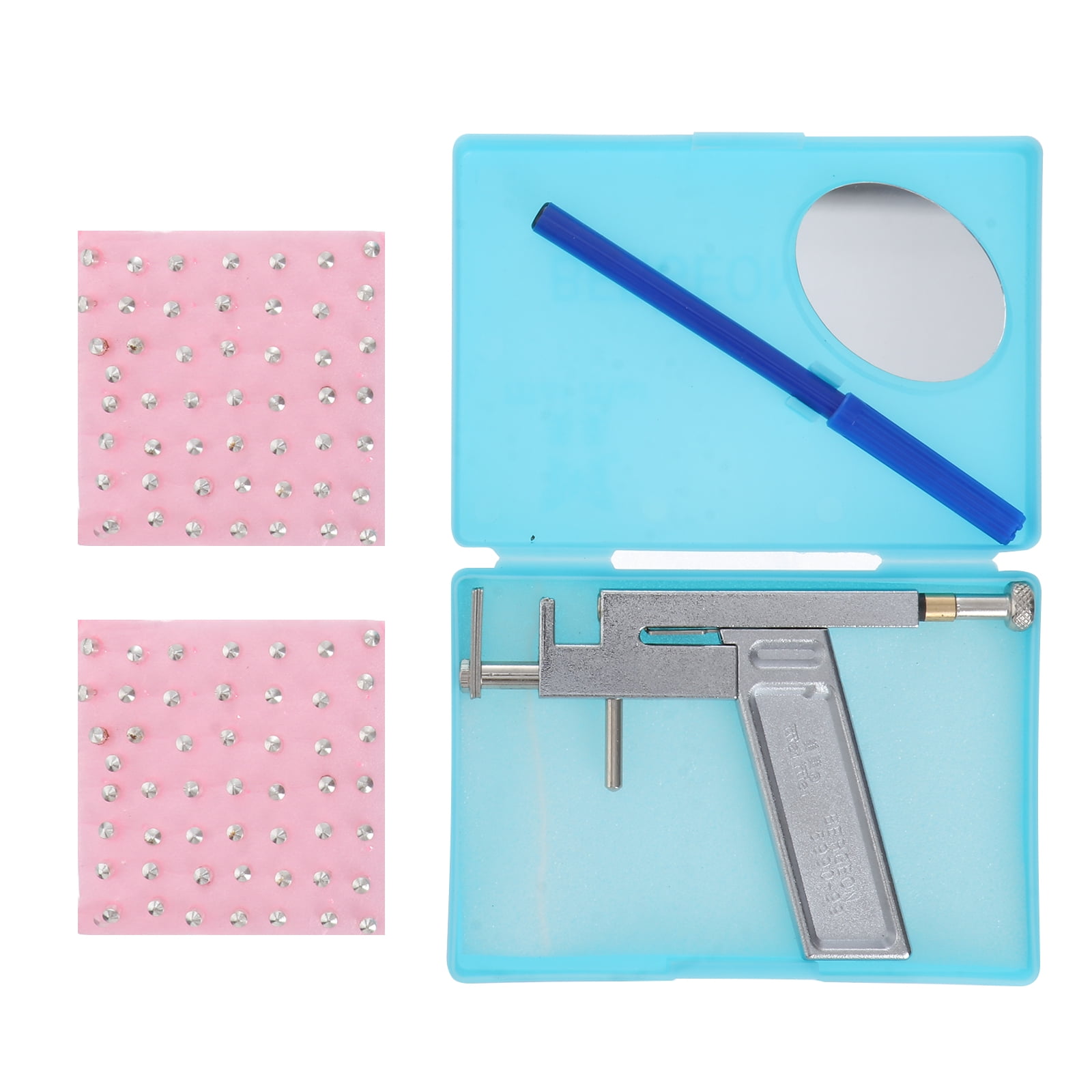 Sensethe Professional Ear Tool Set Ear Studs Steel Ear Nose Navel Body ...