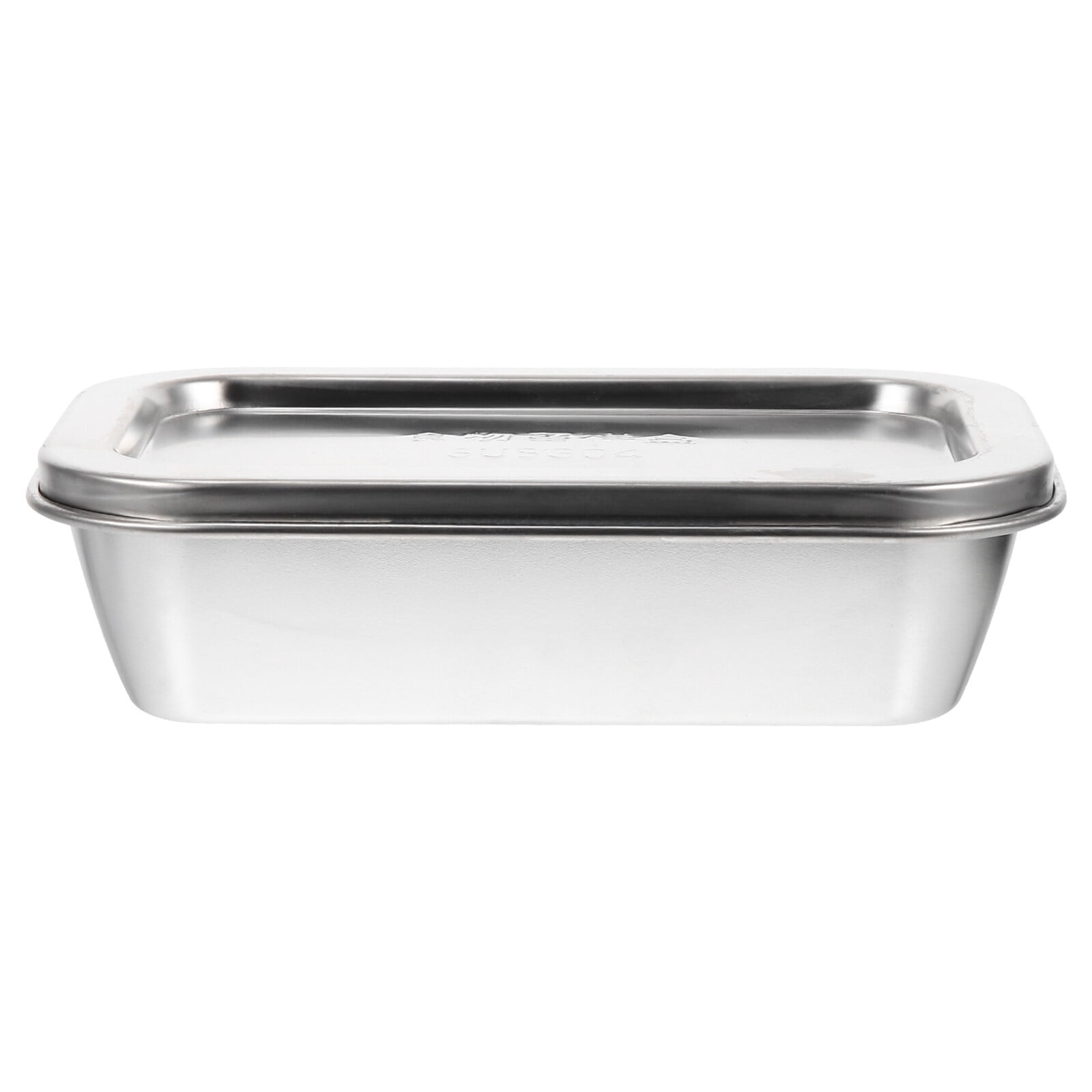 Sensethe Stainless Steel Butter Dish with Lid for Food Storage (70 ...