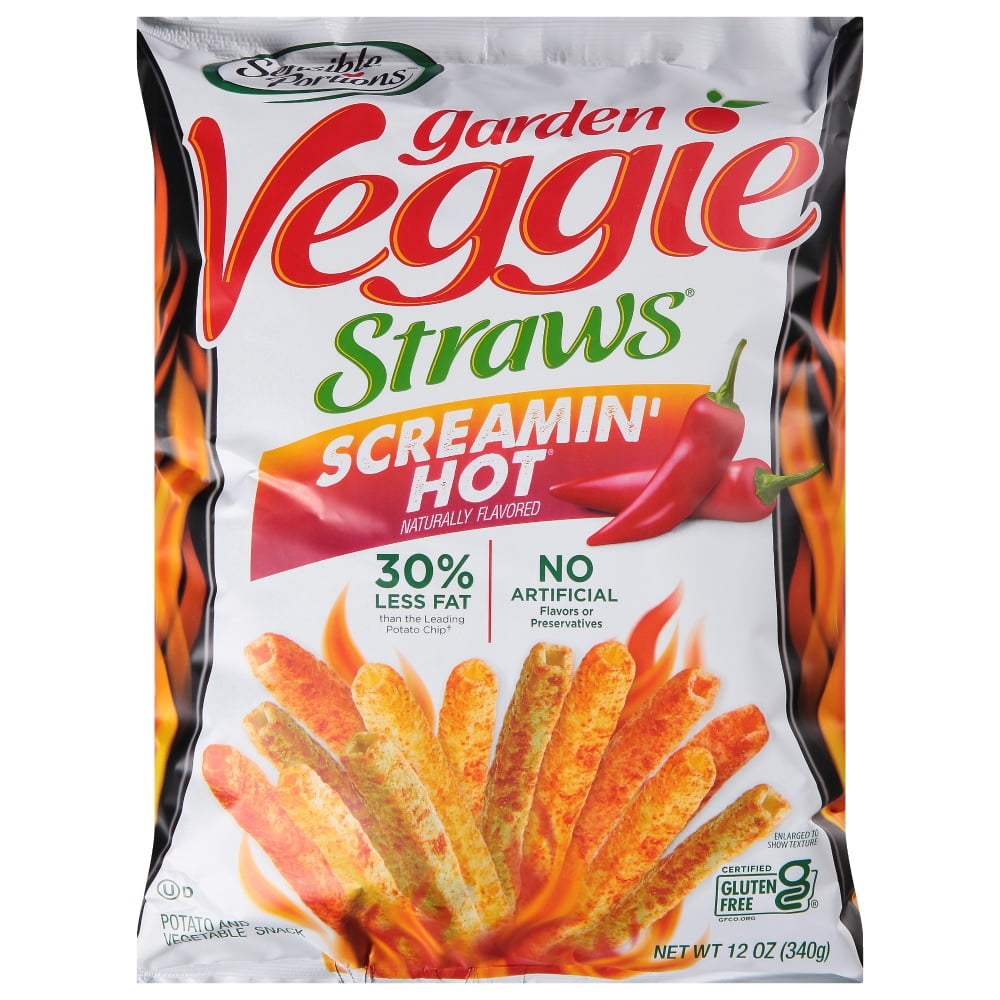 Sensible Portions Screamin' Hot Veggie Straws® - Walmart.com