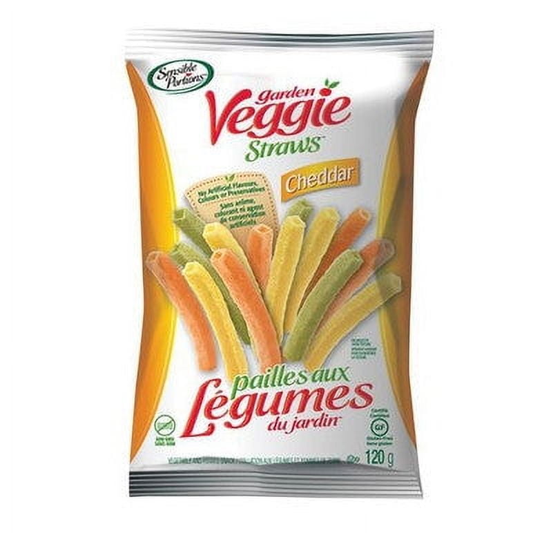 Sensible Portions Veggie Straws, Cheddar, 120g/4.2 oz - Walmart.com