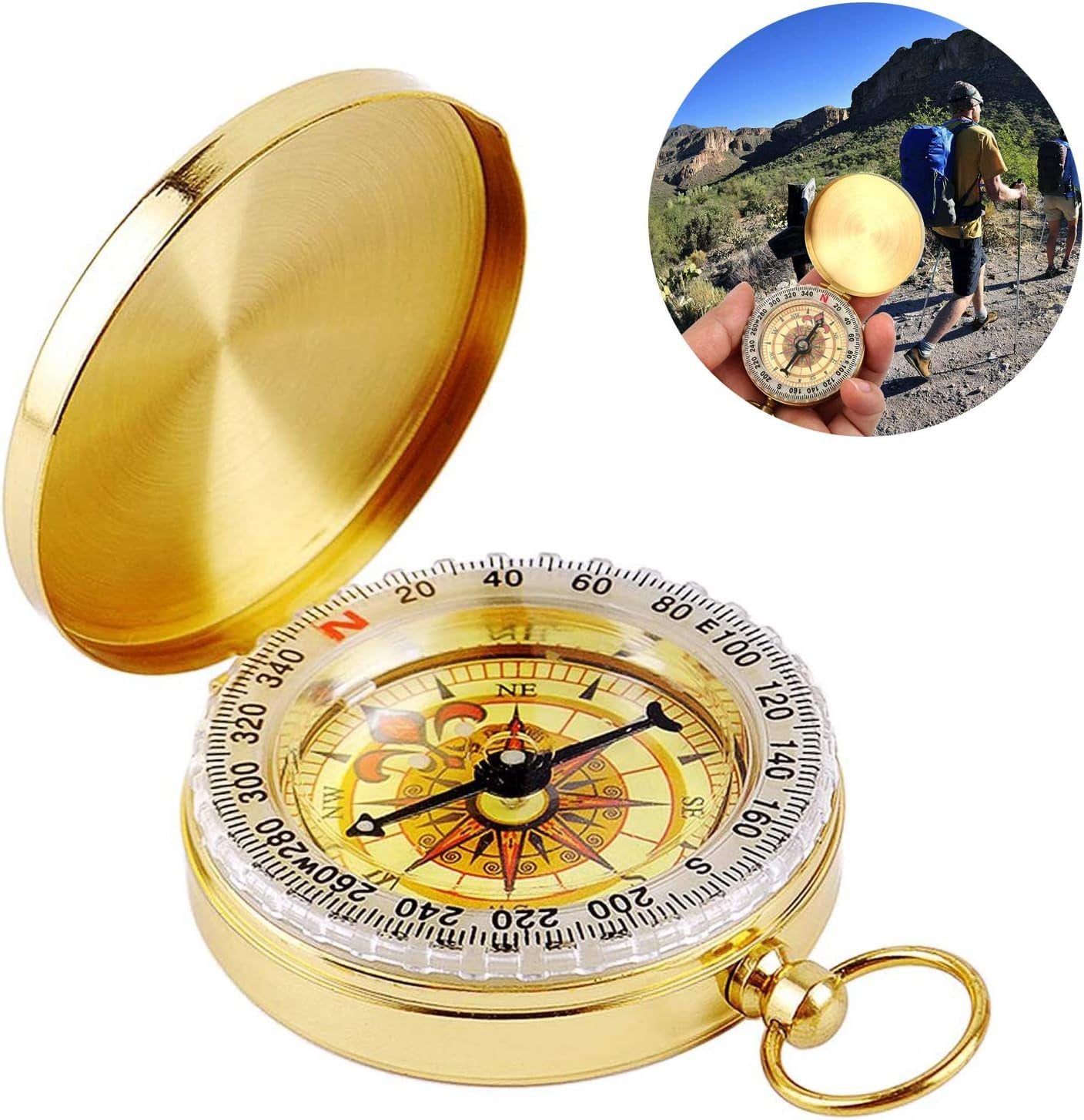 Sensitive And Accurate Compass With Luminous Dial, Perfect For Outdoor ...